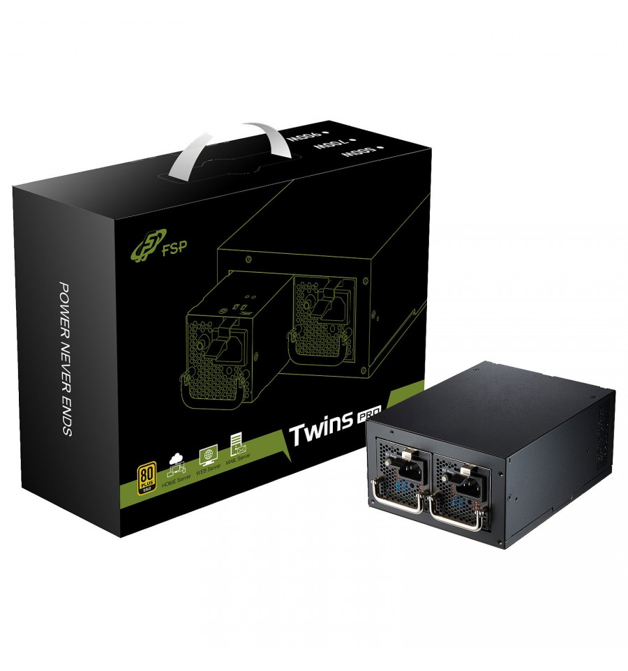 Alimentation Redondante Fsp Twins PRO 900W 80+ Gold